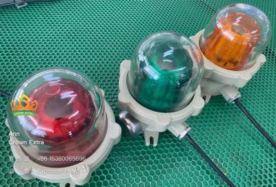 China 120-180db Decibel Explosion Proof Alarm Lights For Chemical Processing Plants for sale