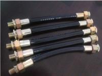 China ATEX Certified Explosion Proof Flexible Conduit IP66 Rubber Stainless Steel G M NPT for sale