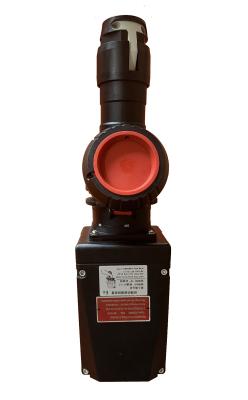 China Explosion Proof Plug Socket 220/380V IP66 ATEX 16A 32A Brass Coating Silver for sale