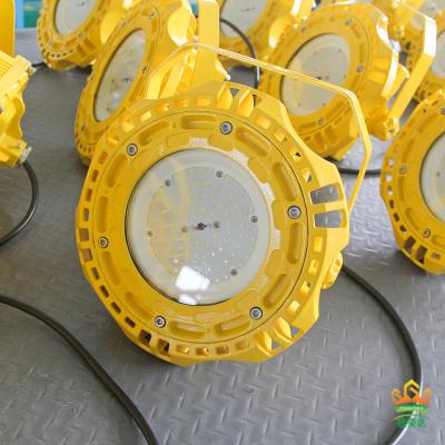 China Aluminum Alloy 100W Explosion Proof LED High Bay Light AC100-277V ATEX Zone 1 2 21 22 for sale