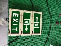 China Explosion Proof LED Emergency Light 3W 220VAC 50000hrs Zone 2 Flameproof Exit Sign for sale