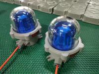 China 120-180db Red Explosion Proof Audio Alarm Light with 150 Times/min Flashing for sale