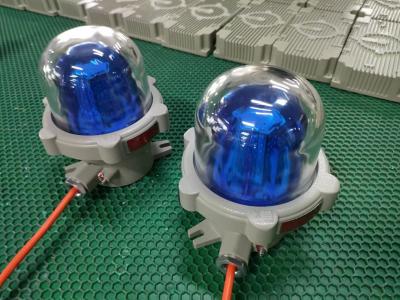 China 120-180db Red Explosion Proof Audio Alarm Light with 150 Times/min Flashing for sale