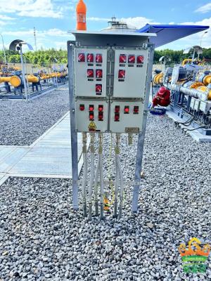 China Outdoor Flameproof Control Panels With 2mm Powder Coated Surface Finish ≤225A Voltage Customized for sale