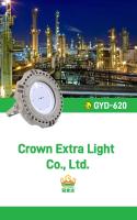 China ATEX CE RoHS 250W LED Explosion Proof High Bay Light 135lm/W for Oil Refinery for sale