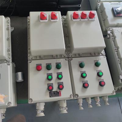 China ATEX Certified IP66 WF2 Explosionproof Flameproof Control Panel 2mm Thickness Custom Cable Entry for sale