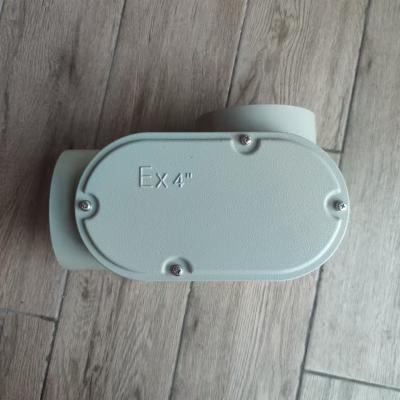 China Explosion Proof Aluminum Junction Box IP65 2/3 Entries WF2 Rated Corrosion Resistant Hazardous Area for sale
