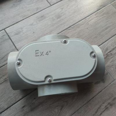 China IP65 Waterproof Explosion Proof Junction Box Die Cast Aluminum WF2 2 3 Entries Horizontal Mount for sale