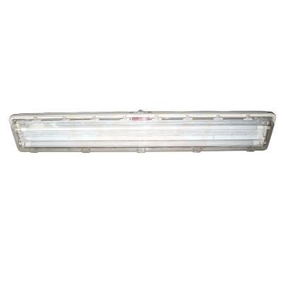 China 50000Hrs Explosion Proof LED Linear Light GRP Anti Explosive Fluorescent Lamp 100lm/W IP66 for sale