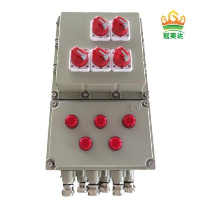 China ExProof Flameproof Control Distribution Panel Board 2mm ATEX CNEX Certified IP66 for sale