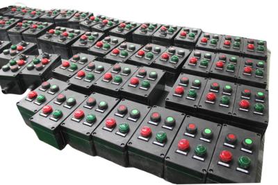 China Exproof Flameproof ATEX Control Station 380Vac Hanging Vertical Mount IP66 for sale