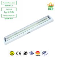 China Ex Proof Flameproof LED Linear Fluorescent Light ATEX With Whole Plastic(GRP) Body 72watt 100lm/w for sale