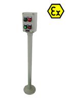 China Ex D E Explosion-proof Flameproof Control Station Panels IP66 Hanging Vertical Aluminum 2mm for sale