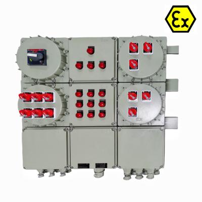 China Exd Explosion Protected Control Station ATEX IP66 Marine Grade Aluminum 225A Custom Built Hazardous Area for sale
