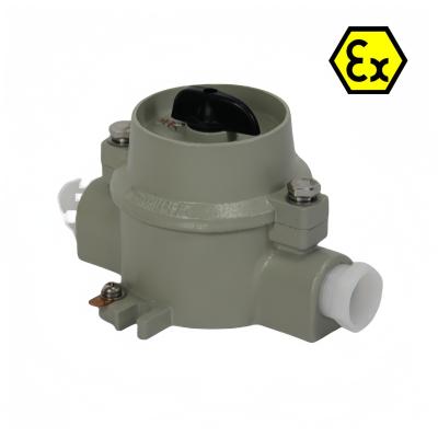 China ATEX IP66 Flameproof Explosion Proof Lighting Switch Anti Corrosion 380VAC 220VAC for sale