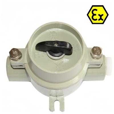 China Surface Mount Explosion Proof Switch Marine Grade Aluminum Long Lasting Performance Hazardous Environment Applications for sale