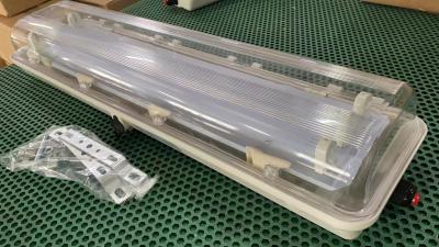 China Explosion Proof Fluorescent Light 2x18W 2x36W IP66 WF2 120-140° Beam Angle GRP for sale