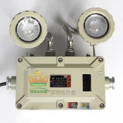 China Flameproof Aluminum Emergency Light 2x3W 50000h Lifespan for Hazardous Zones 1 2 21 22 for sale