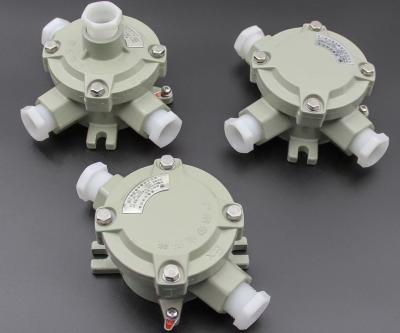 China G1/2 Explosion Proof Cable Entry Aluminum Junction Box for Hazardous Zone 1 2 Category for sale