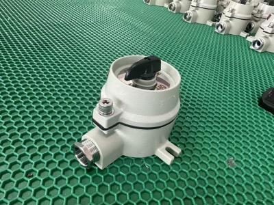 China Explosion Proof Switch 2 Pole IP66 Marine Grade Aluminum 220V 380V 10A for sale