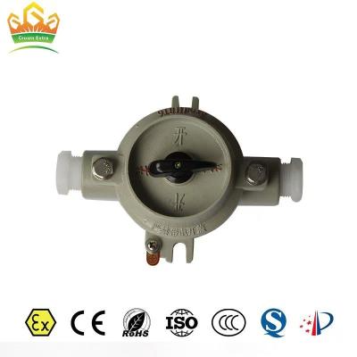 China IP66 Explosion Proof Switch 10A 220V 380V Cable Spec 9mm 13mm for Hazardous Areas for sale
