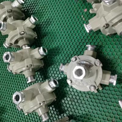 China Explosion Proof Junction Box WF2 Dust Proof 1/2 Inch 220V 380VAC Aluminum Alloy for sale