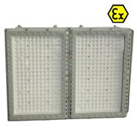 China Explosion Proof LED Floodlight 160lm/W 3000K ATEX IECEx Marine Grade Aluminum for sale
