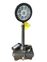 China Explosion Proof Portable LED Working Light 10x3W 20000mAh Battery ATEX Zone 1 Offshore Onshore for sale
