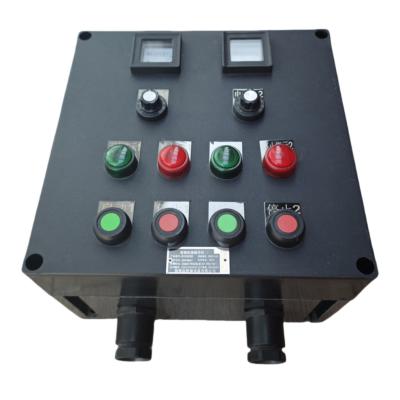 China ATEX Approved Explosion Proof Control Station IP66 WF2 GRP 220V for Zone1 Zone2 Hazardous Area for sale