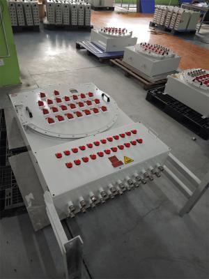 China ATEX Certified Explosion Proof Distribution Box 10mm Panel Flameproof Control Cabinet for Zone1&2 21&22 for sale