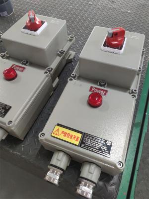 China ATEX Explosion Proof Control Panel IP66 10mm Wall Mount Ex Db Eb IIC T6 for sale