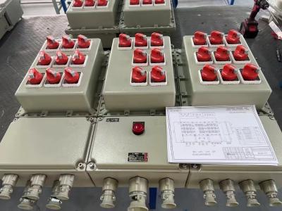 China ATEX Explosion Proof Control Station 220/380VAC Flameproof Electrical Control Box With Multiple Thread Sizes G1/2