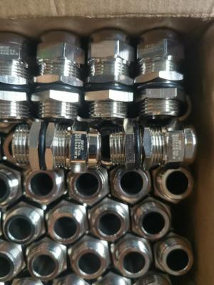 China IP68 Explosion Proof Cable Gland Brass 6-12mm ATEX IECEx Certified for sale
