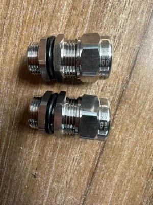 China Brass Ex Proof Cable Gland IP68 6-12mm Clamping Range Flameproof Dustproof for sale