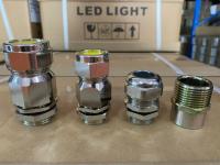 China Brass Ex Proof Cable Gland 6-12mm ATEX IECEx INMETRO IP68 Intrinsically Safe for sale