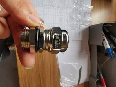 China ATEX IECEx Ex Proof Cable Gland Brass 10-14mm Waterproof Explosion Proof for sale