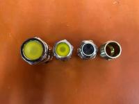China ATEX IECEx Ex Proof Cable Gland Brass Single Wire Armor Clamping Range 6-12mm for sale