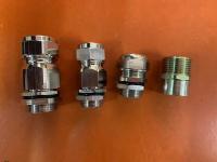 China ATEX / Ex Proof Cable Gland with Silver Surface for 6-12mm Cables for sale