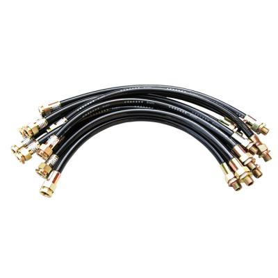 China Explosion Proof Flexible Conduit IP66 WF2 Rubber Stainless Steel for Gas Dust Hazardous Areas for sale
