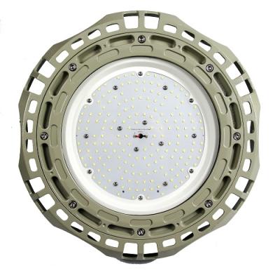 China IECEx-certified maintenance-free LED explosion-proof high-bay lights available with customizable flat/domed covers for sale