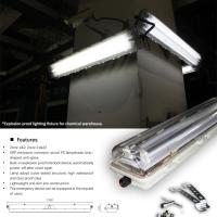 China ATEX & IECEx Certified Explosion Proof Fluorescent Light | IP66 Flameproof Linear Lighting for Hazardous Areas for sale