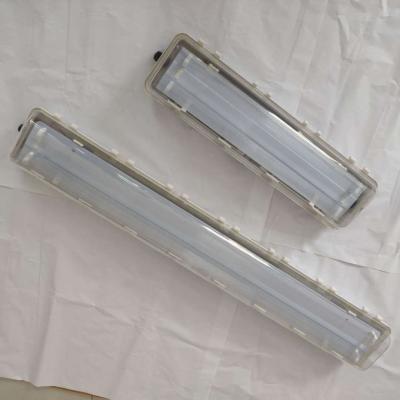 China ATEX Explosion Proof Fluorescent Light 100lm/W Die-cast Aluminum for Hazardous Areas for sale