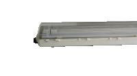 China 4ft LED Explosion Proof Linear Light 2x18W Flameproof Luminaire Hazardous Location IP66 for sale