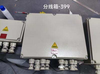 China Carbon Explosion Proof Round Junction Box 4 Inch 1 Inch IP65 IIB IIC for Hazardous Areas for sale