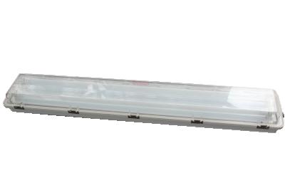 China ATEX Explosion Proof Fluorescent Light 100lm/W Die-cast Aluminum Hazardous Area Fixture for sale