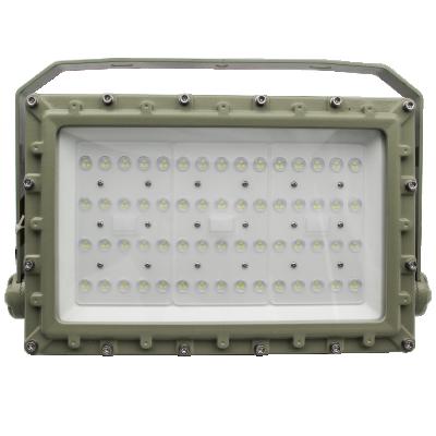 China ATEX IECEx Certified Explosion Proof LED Flood Light 165lm/W 145W Hazardous Area Lighting for sale