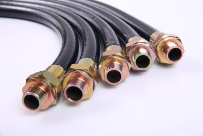 China Easy Installation Explosion Proof Flexible Conduit G1.1/2'' Customization Options with Rubber Plastic for sale