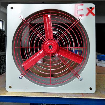 China Crown Extra BAF Explosion Proof Exhaust Fan 200-500mm ATEX Certified Spark Resistant for sale