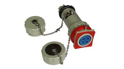 China Explosion Proof Plug and Socket 2 Wire 16A 32A 63A for Hazardous Zone 1 Division 1 for sale