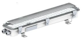 China Hazardous Location Zone 1&2 ATEX CE Approved IP66 10W 18W 36W Fluorescent Light Industrial LED Linear Explosion Proof Light for sale